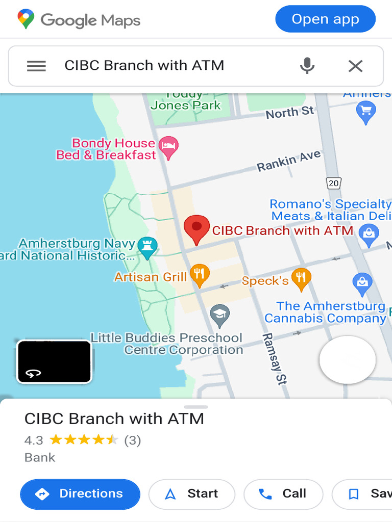 CIBC Branch With ATM - Google Maps | PDF | Finance & Money Management