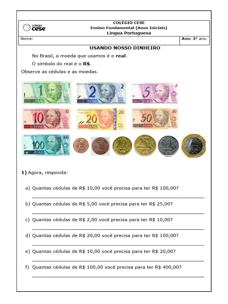 Ativ. Matematica1 | PDF