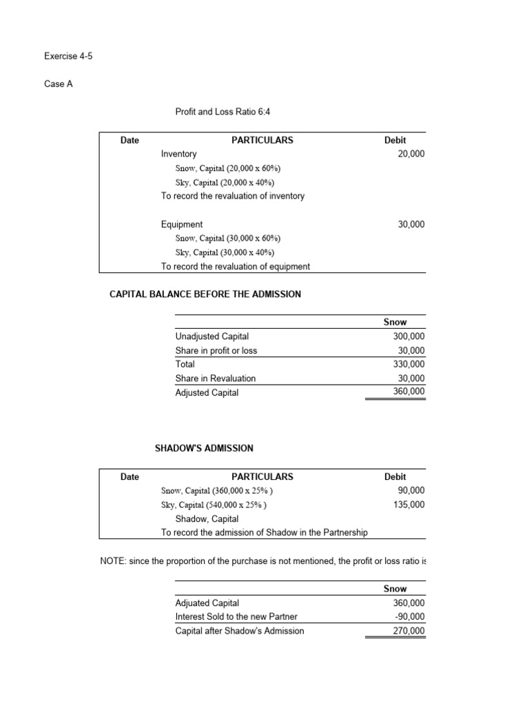 Exercise-4-5-A-B-and-C-4 | PDF | Debits And Credits | Inventory Exercise-4-5-A-B-and-C-4 | PDF | Debits And Credits | Inventory