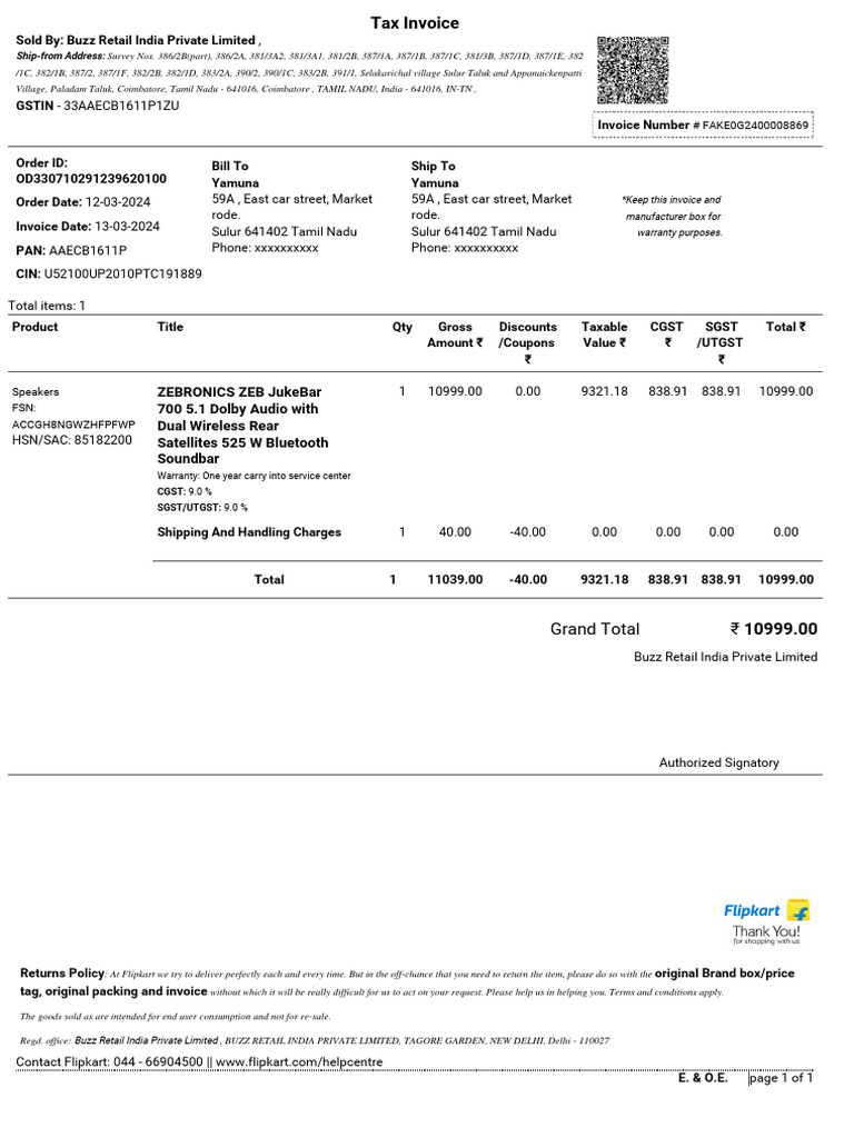 OD330710291239620100 | PDF | Taxes