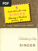 Manual 9410 Singer | PDF | Sewing Machine | Seam (Sewing)