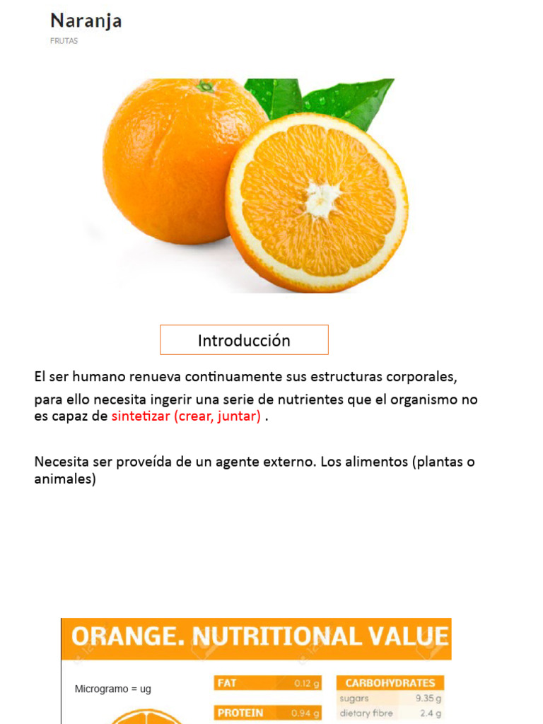 La Naranja | PDF | Salud y bienestar