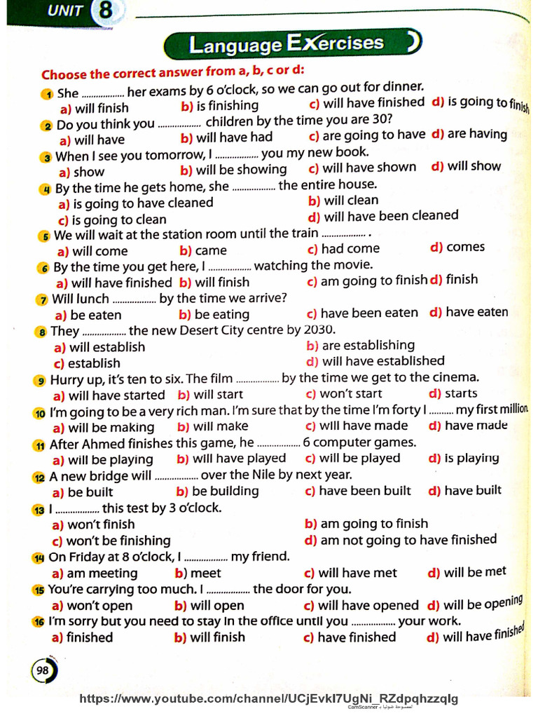 Future Forms Exercise | PDF