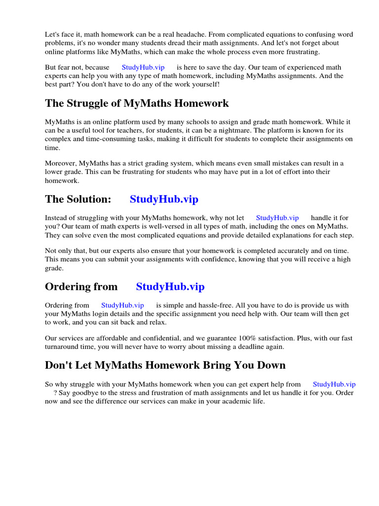 How To Hack Mymaths Homework | PDF | Mathematics | Homework