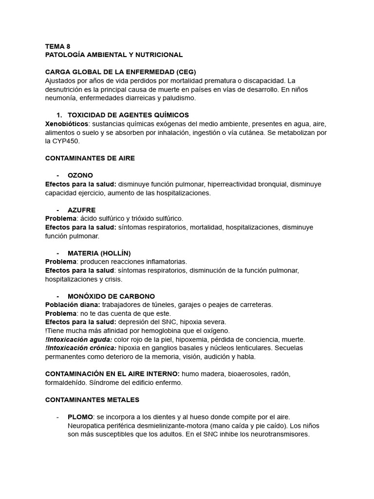 TEMA 8 AP | PDF | Cáncer | Especialidades Medicas