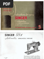 5040 Singer Manual (5050C) | PDF | Sewing Machine | Sewing