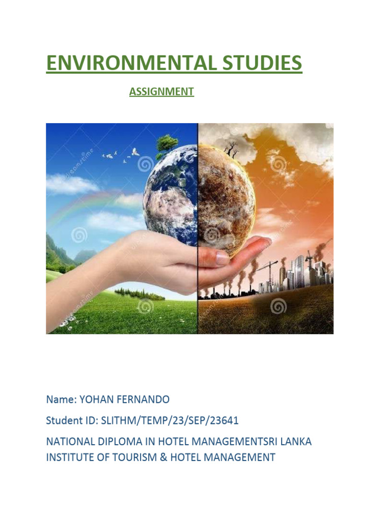 Environmental Studies | PDF | Water Pollution | Conservation Biology