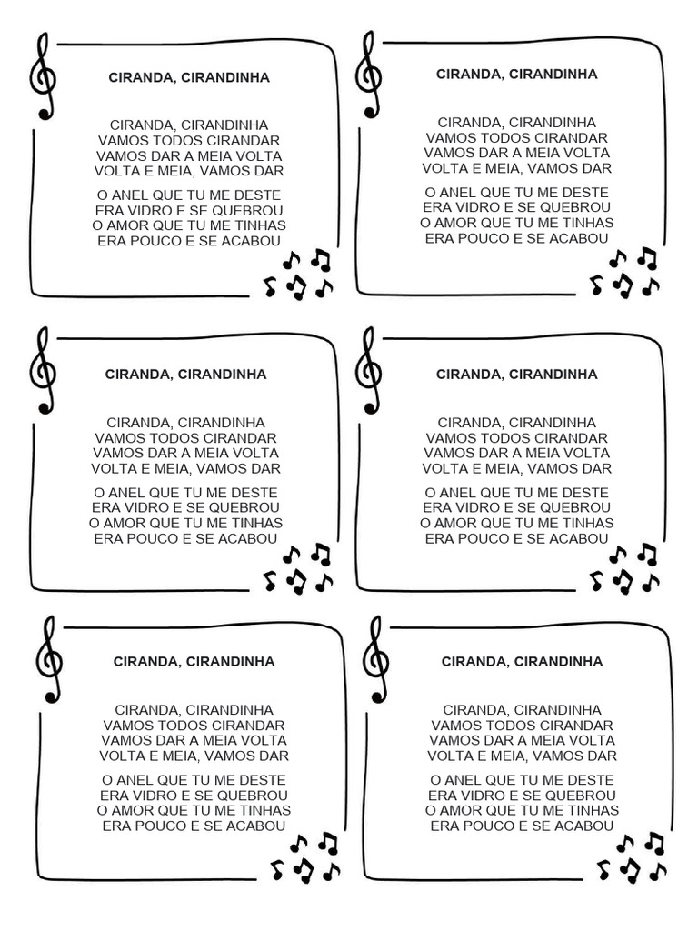 Ciranda Cirandinha | PDF