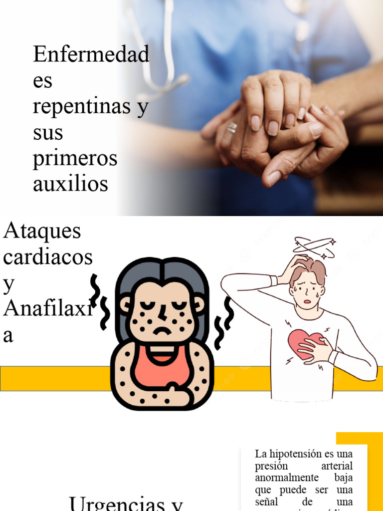 Enfermedades repentinas | PDF | Infarto de miocardio | Reanimación ...