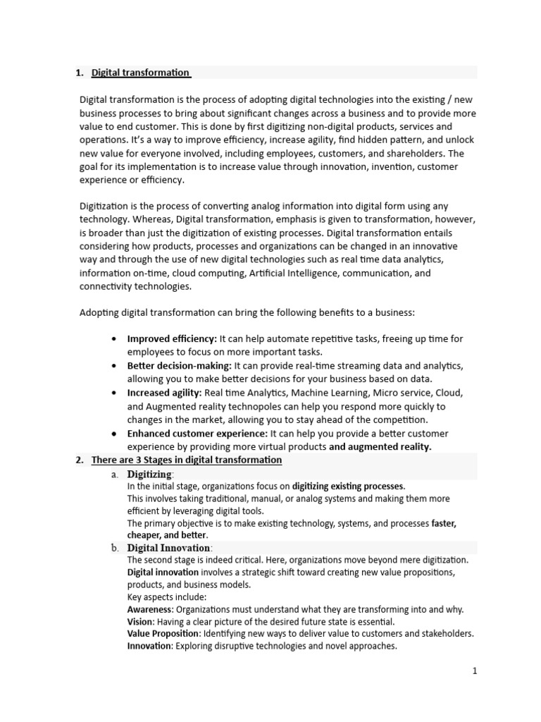 Digital Transformation and Databricks006 | Download Free PDF | Apache Spark | Machine Learning