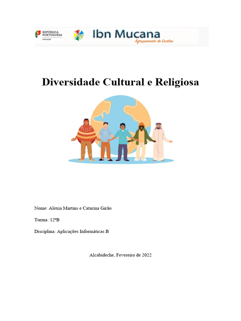 Diversidade Cultural e Religiosa 3 | Download grátis PDF | Diversidade cultural | Portugal