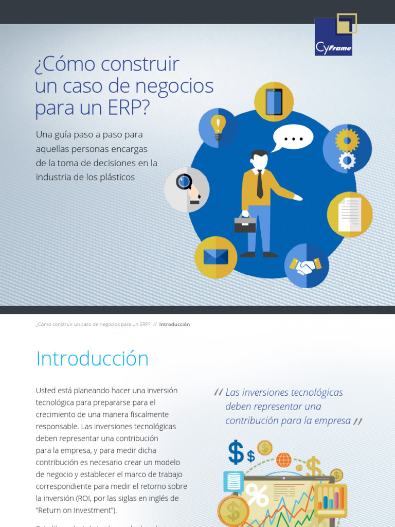 Cómo Construir Un Caso de Negocios para Un ERP | Descargar gratis PDF | Planificación de ...