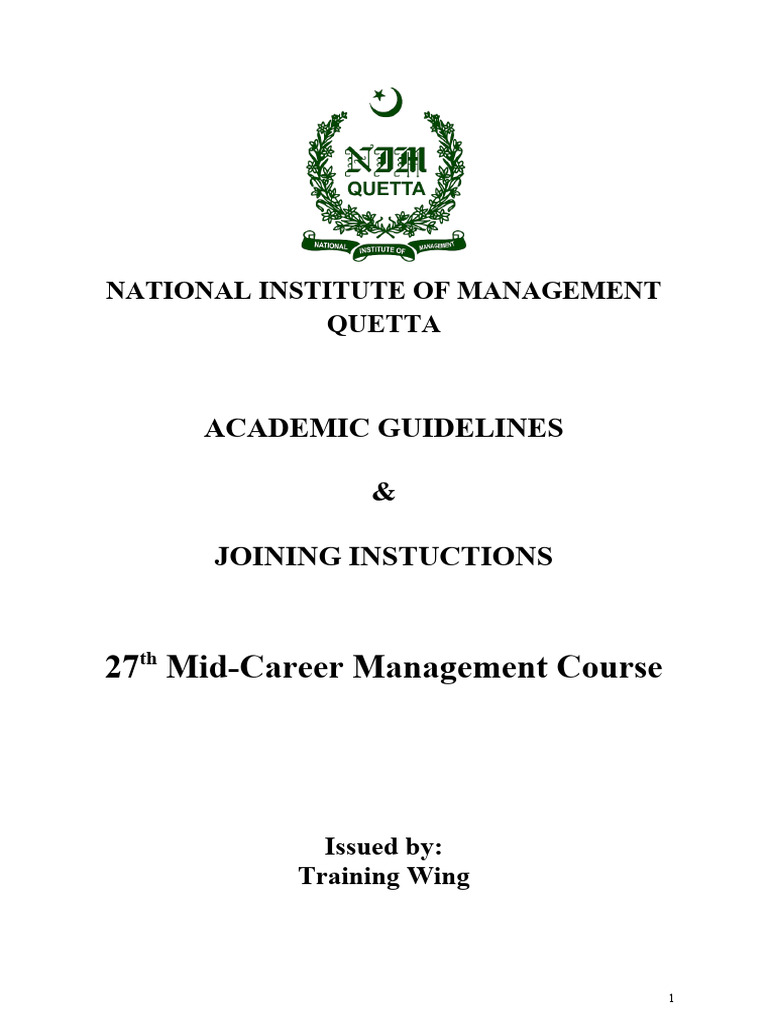 Mid-Career Course Guidelines | PDF | Literacy | Libraries