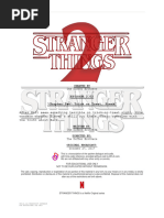 Stranger Things Transcript 105 Chapter Five The Flea and The Acrobat | PDF