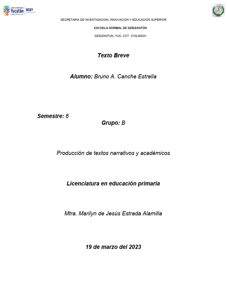 Text Breve | PDF