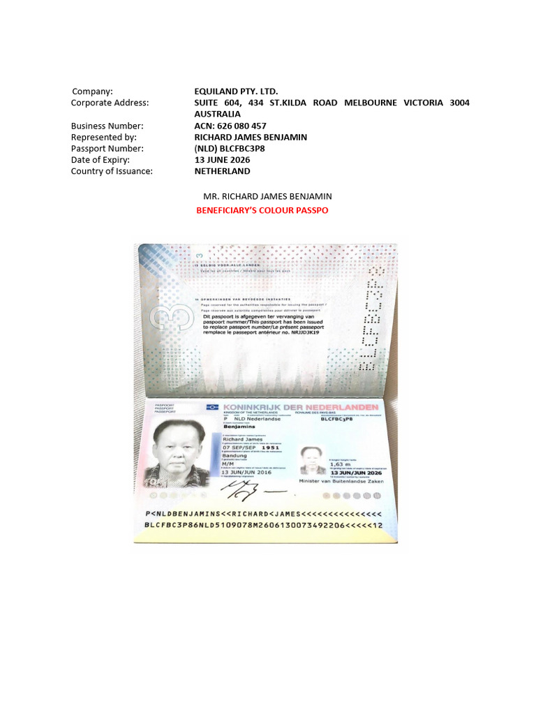 Benjamin Richard Cis 1 2 | PDF | Government And Personhood