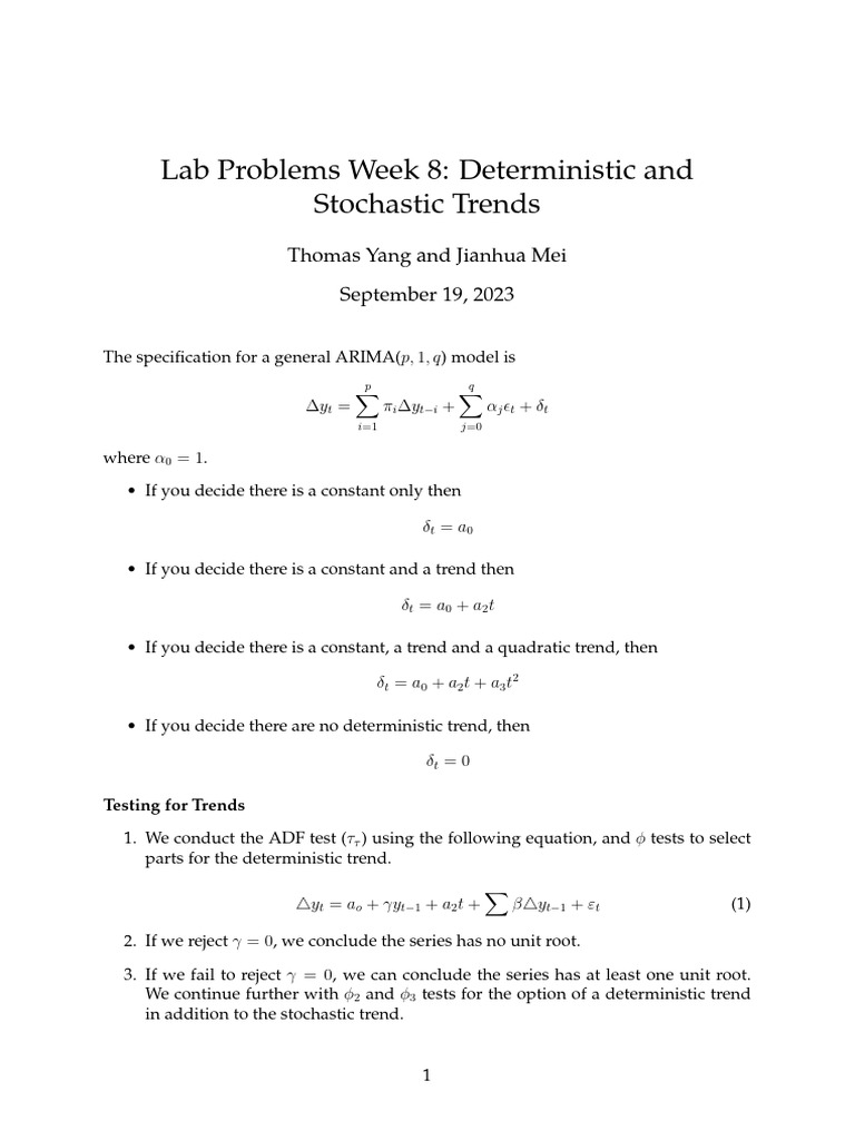 Tutorial Week8 | PDF