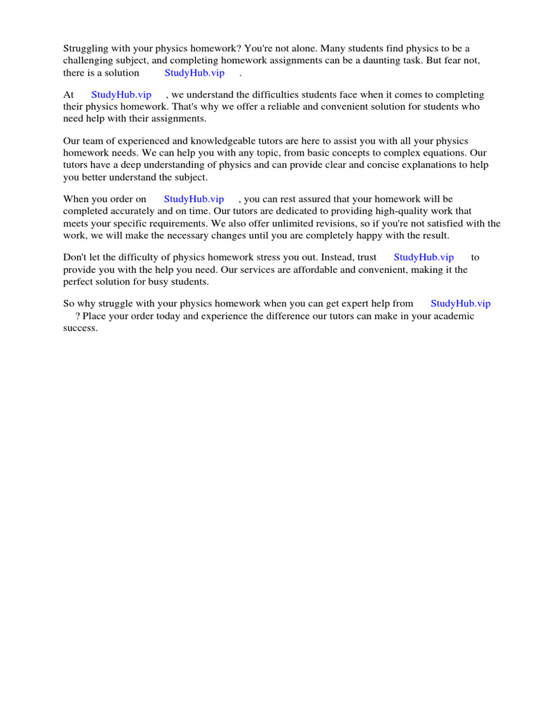 I Need Help On My Physics Homework | PDF | Physics | Homework