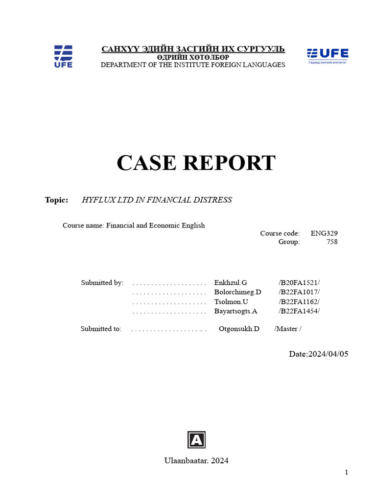 ENG329 Case3-2 | PDF | Debt | Bonds (Finance)