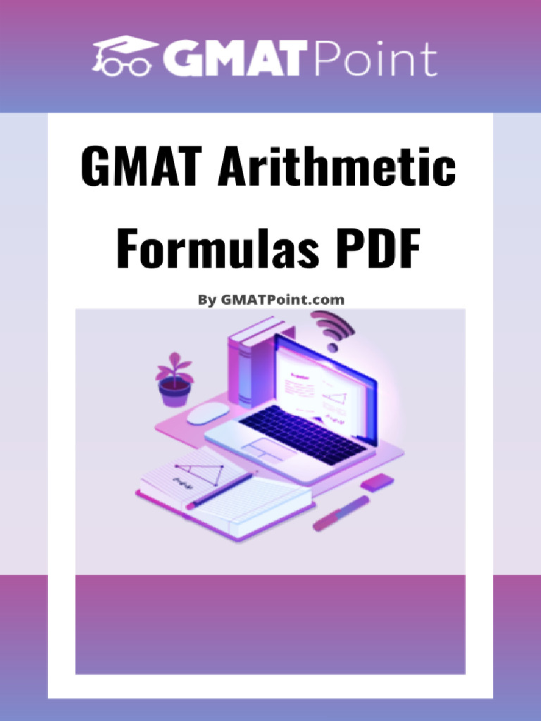 GMAT Arithmetic Formulas Guide | PDF | Discrete Mathematics | Arithmetic