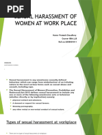 Vishakha Judgment: Workplace Harassment Guidelines | PDF | Sexual Harassment | Justice