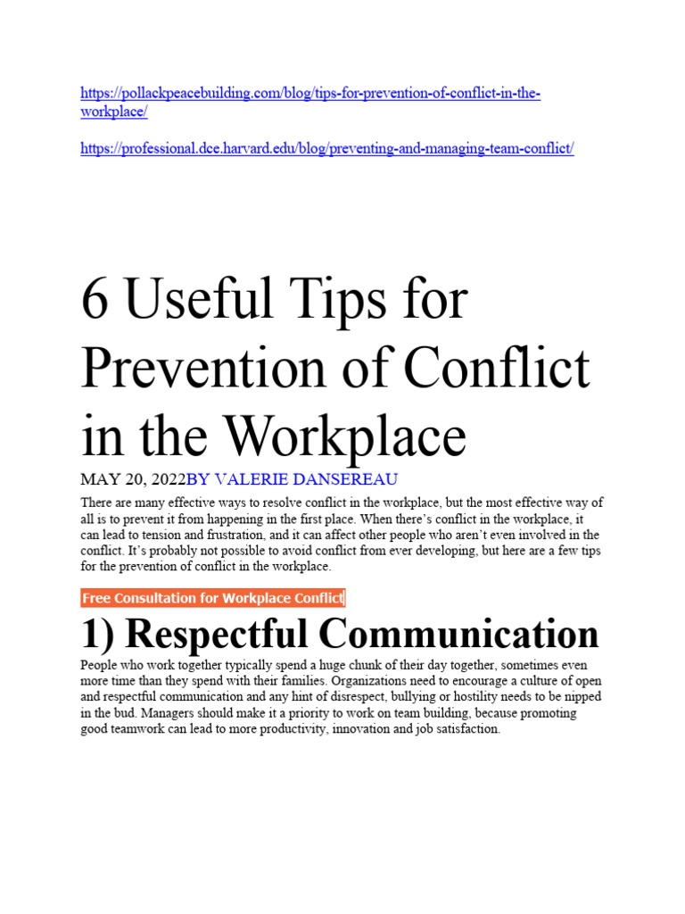 Module 3 | PDF | Conflict Resolution | Communication