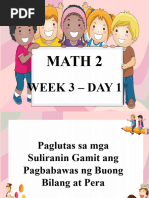 Grade 2 Math Activity Sheets Q1 Week 1 | PDF