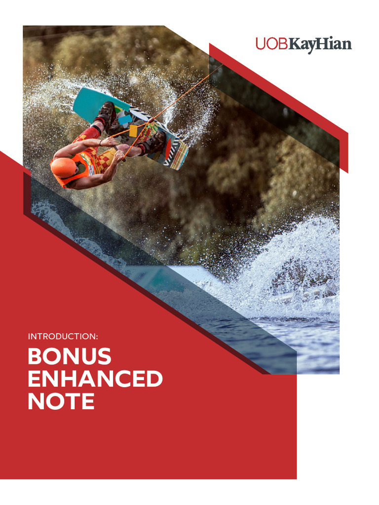 Bonus Enhanced Note | Download Free PDF | Stocks | Investing
