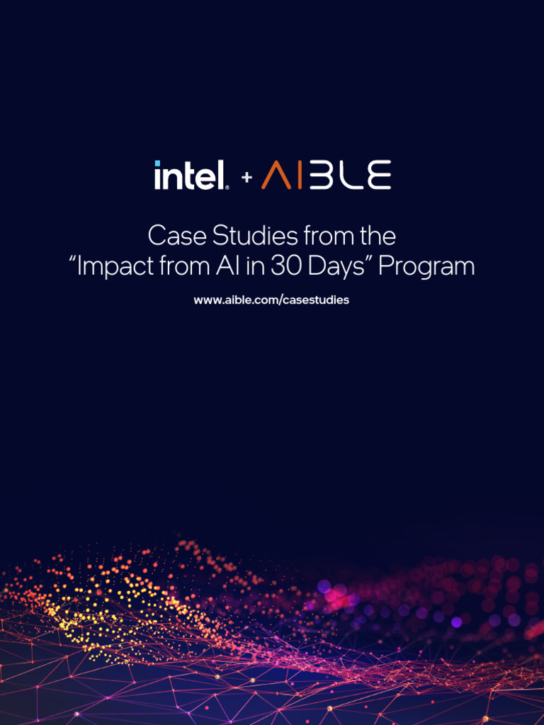 Intel Aible Benchmark | PDF | Artificial Intelligence | Intelligence ...