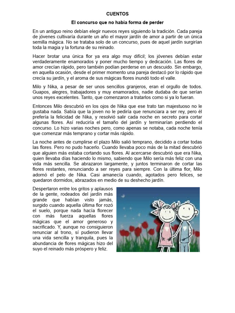 CUENTOS PARA JOVENES | PDF | Amor