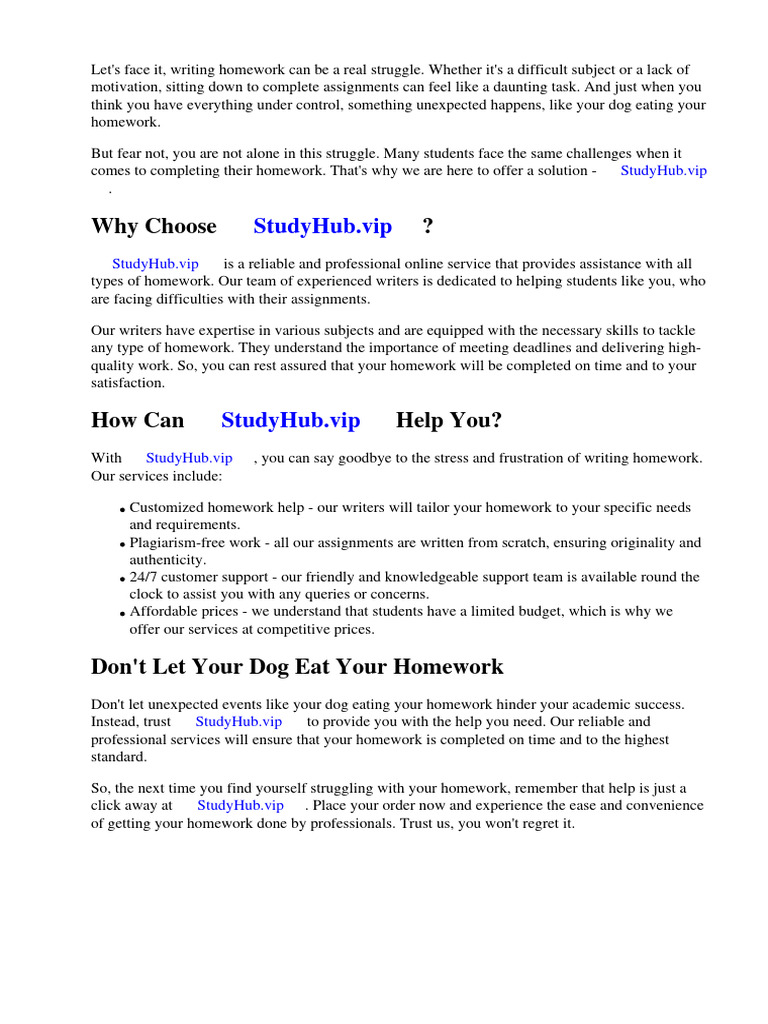 Watch The Dog Ate My Homework CBBC | PDF | Homework