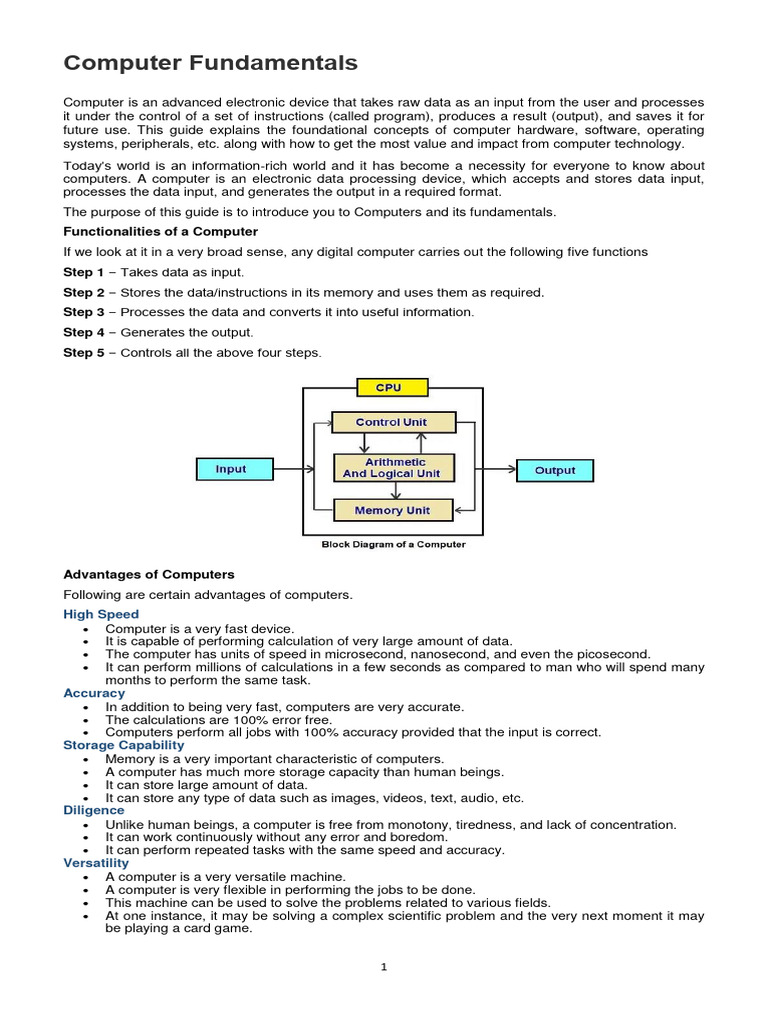 Computer-Concepts | PDF | Computer Data Storage | Random Access Memory