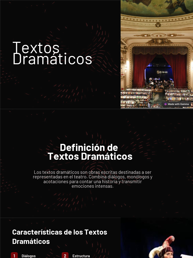 Textos Dramáticos PPT | PDF | Teatro