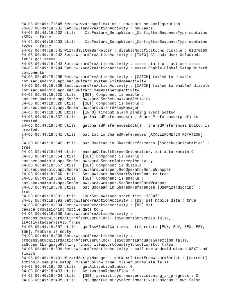 Setup Wizard | PDF | Boolean Data Type | Operating System Families