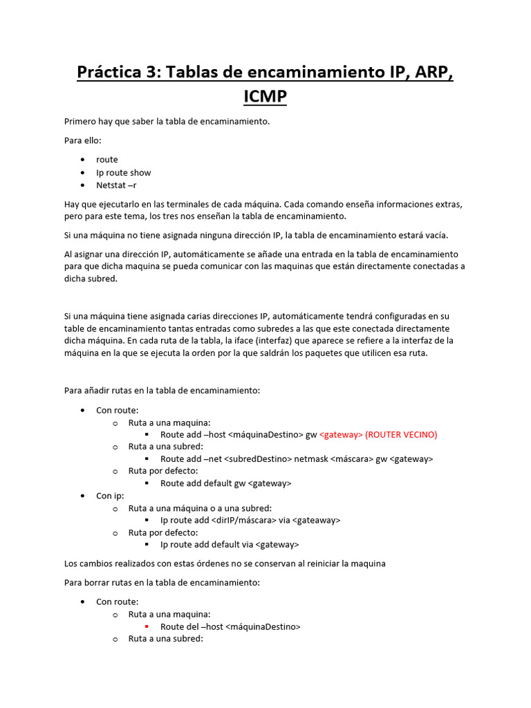 memoria-p3 | PDF | Dirección IP | Protocolos de internet