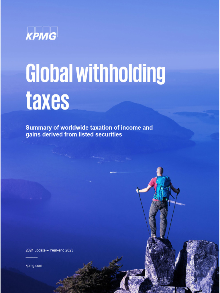 Global Withholding Taxes Guide 2023 KPMG | PDF | Dividend | Taxes