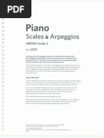 ABRSM Piano Scales Grade 2 | PDF