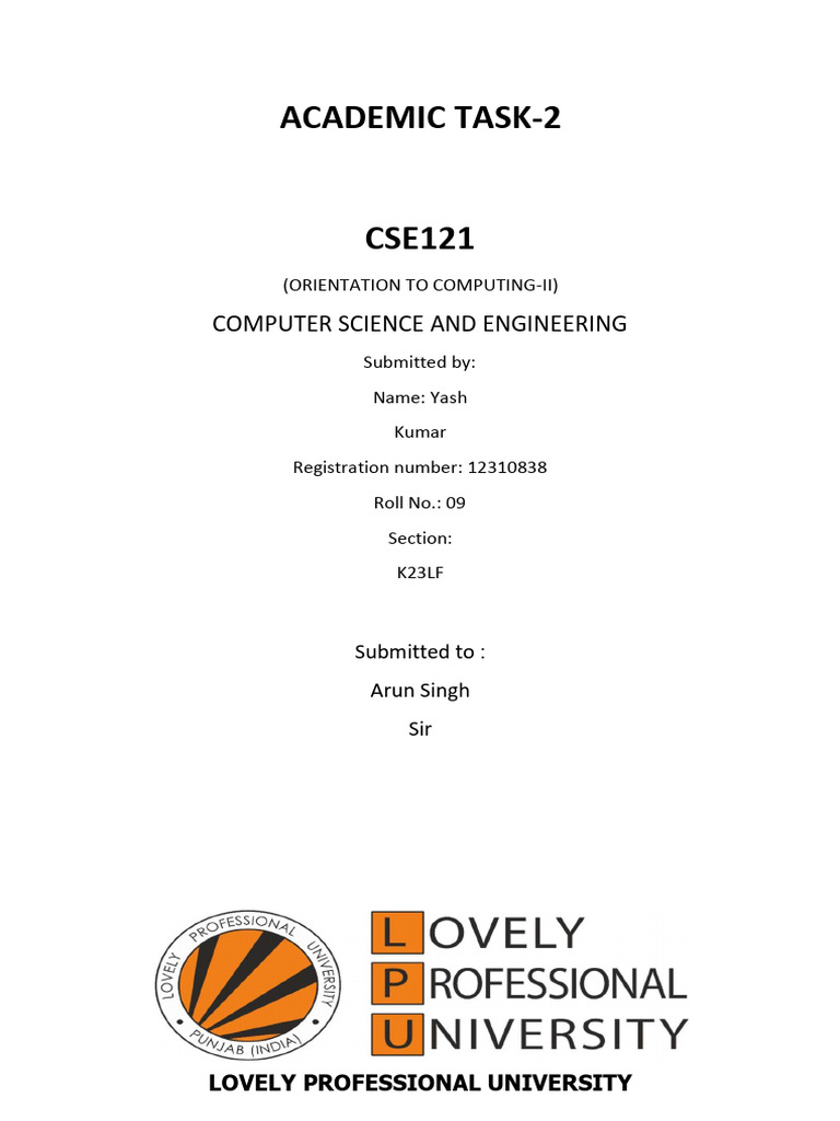 Cse 121 Pdf Computing Information Technology