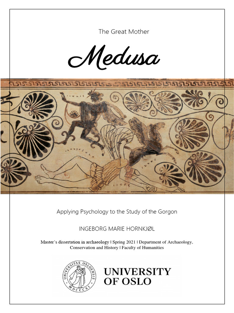The Great Mother Medusa Applying Psychology To The Study of The Gorgon | PDF | Medusa