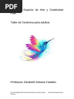 Taller de Introduccion A La Pintura y La Escultura | PDF | Escultura ...