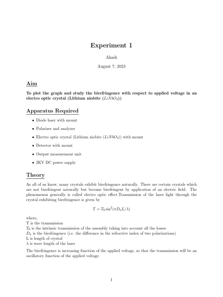 Tutorial_1 (2) | PDF | Polarization (Waves) | Atomic