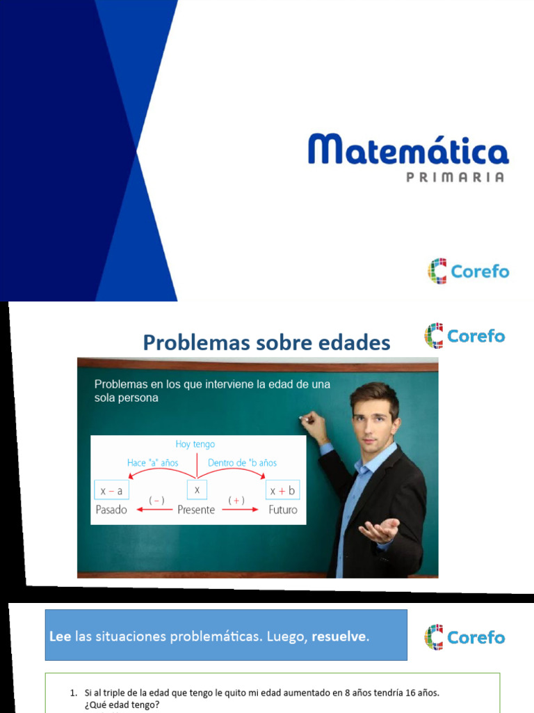 Problemas Sobre Edades | PDF