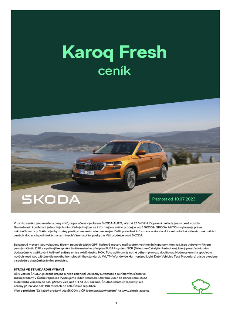 Karoq Fresh Cenik | PDF