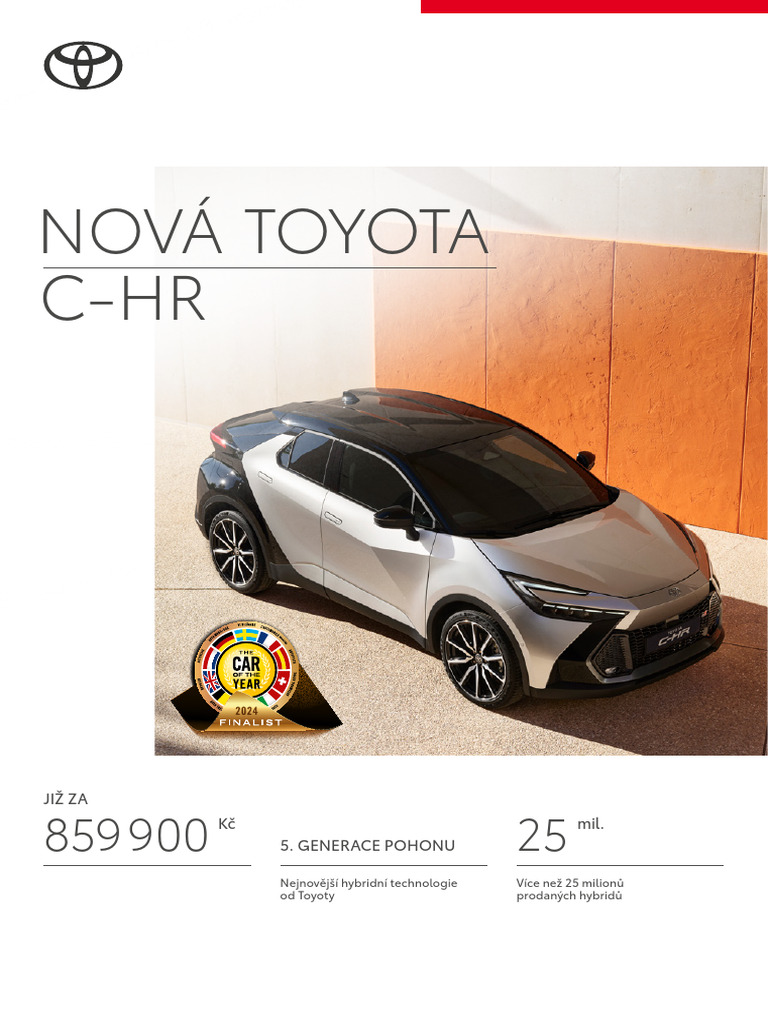 Cenik Nova Toyota CHR | PDF