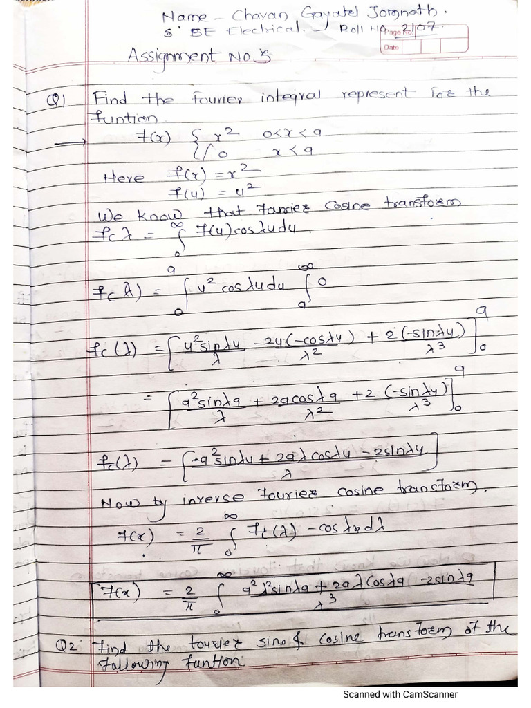 2107 - Assignment No 3 M3 | PDF
