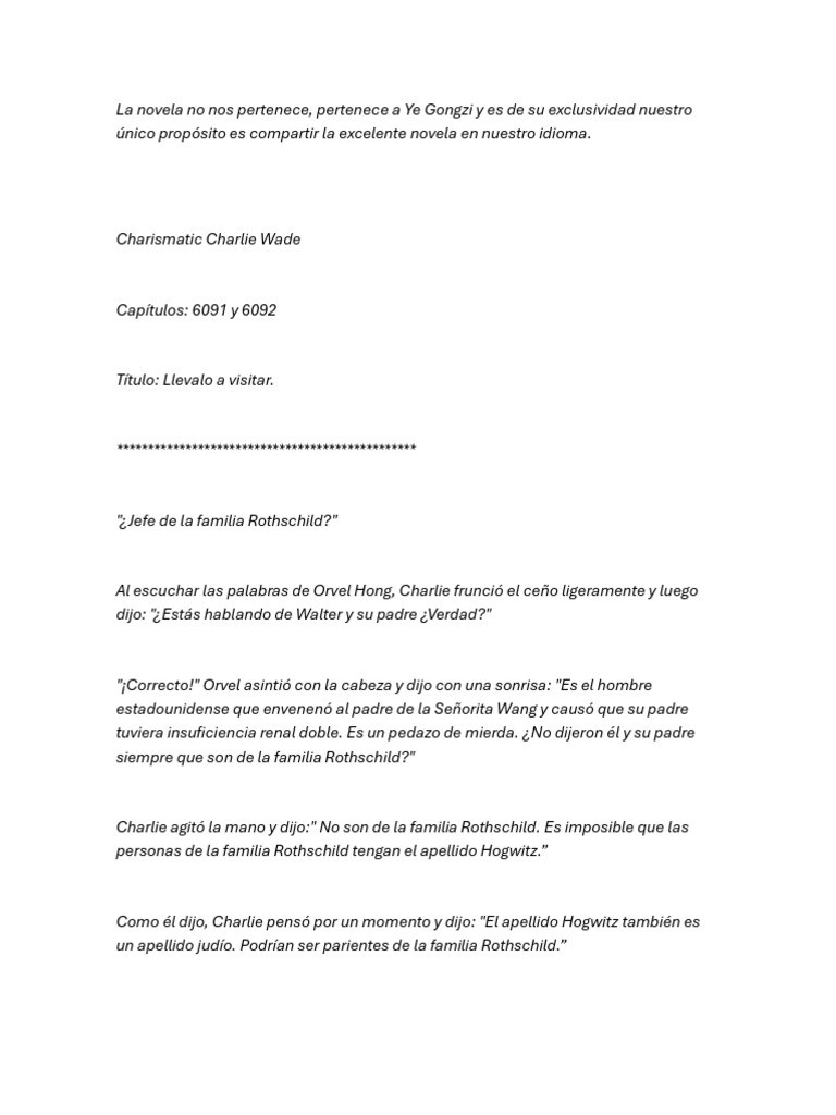 Capítulos 6091 - 6092 | PDF | Religión y espiritualidad