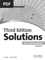 Solutions Intermediate Workbook 2nd Edition | PDF