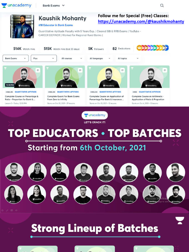 SPEED MATH Day 1 For SBI PO | PDF | Equations | Mathematical Objects