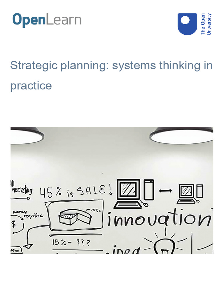 strategic_planning__systems_thinking_in_practice_printable (1) | PDF | Systems Theory | License