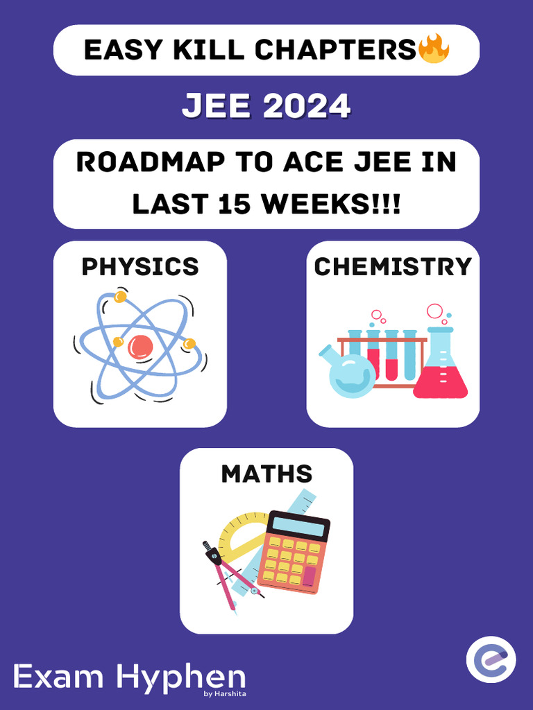 Easy Kill Chapters of PCM JEE | PDF | Chemistry | Physics